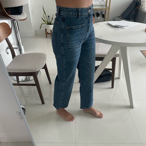 Reformation | Jeans | Reformation High Rise Front Pocket Cropped Jeans ...